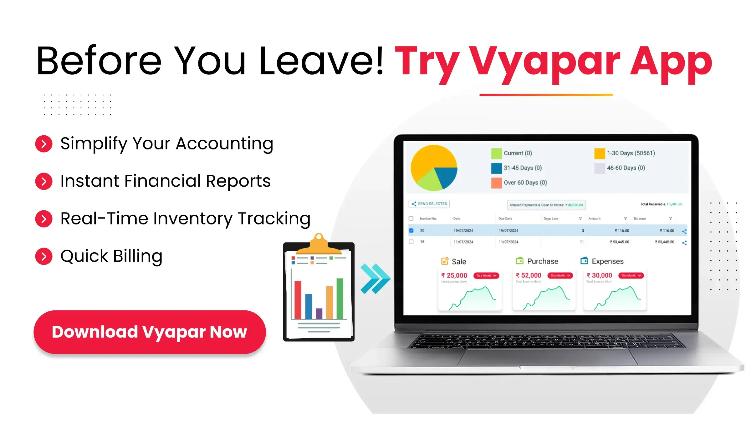 Online Accounting Software | Vyapar App