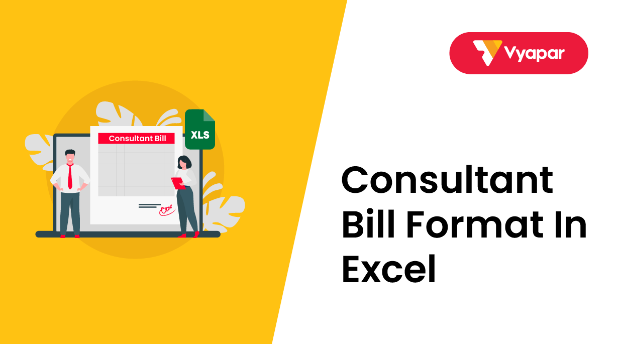 Consultant Bill Format In Excel Free Download
