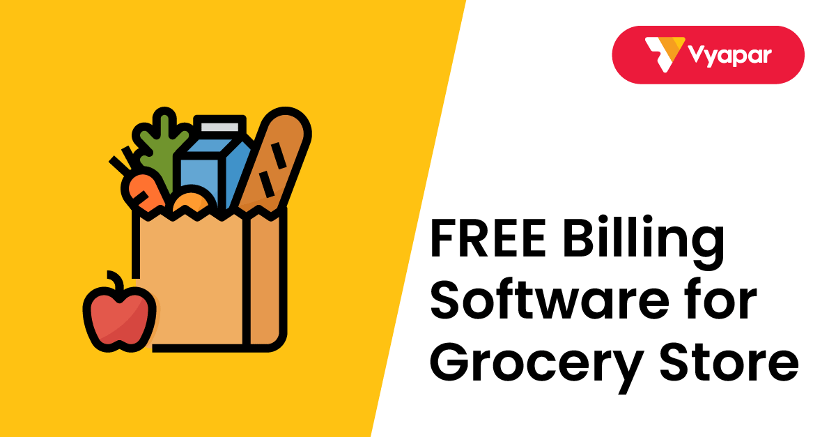 Grocery Store Billing Software - Free Download