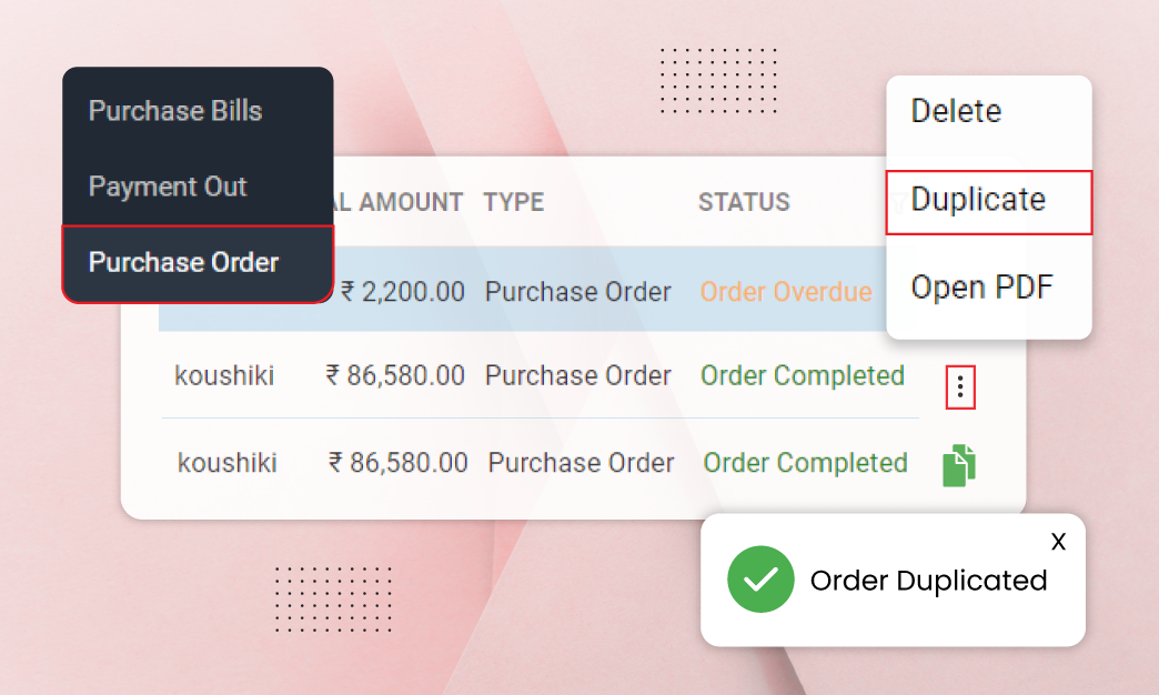 Online Purchase Order Generator Software/App | Free PO Maker